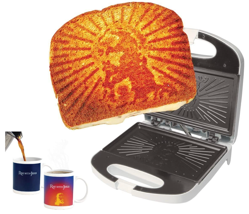 Easter Special - Grilled Cheesus Sandwich Press and Rise with Jesus Mu ...